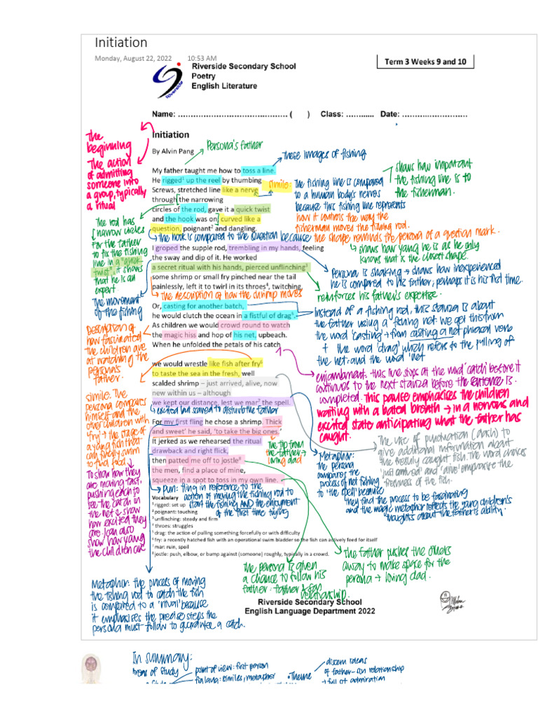 Initiation Annotations | PDF