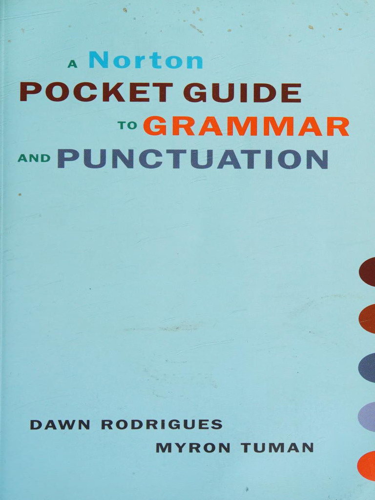 Norton Pocket Guide to Grammar & Punctuation | PDF
