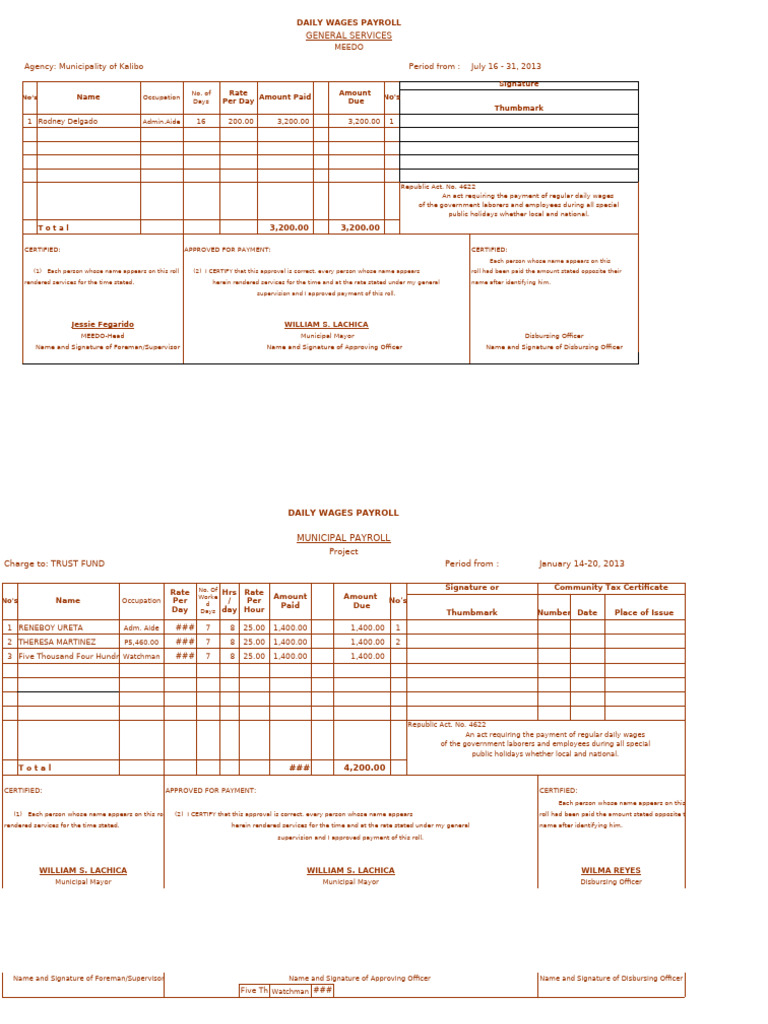 Adrian August 16-31,2023 | PDF | Payroll | Labor Relations