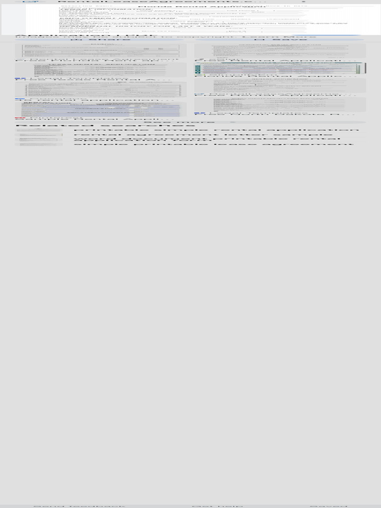 Florida Rental Application Form PDF - Google Search | PDF | Property ...