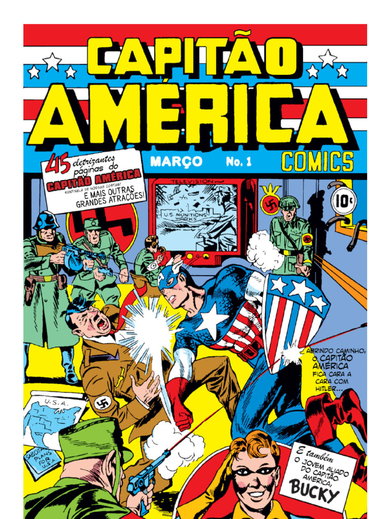 Capitão América Era de Ouro #01 (1941) | PDF