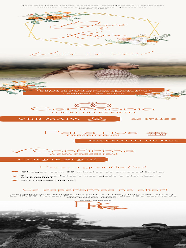 Convite Premium - Davi e Kássia | PDF