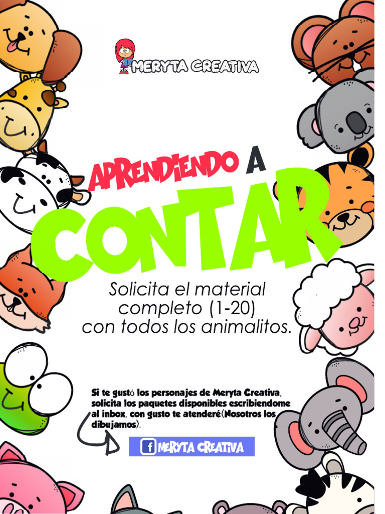 Actividad Aprendiendo A Contar | PDF