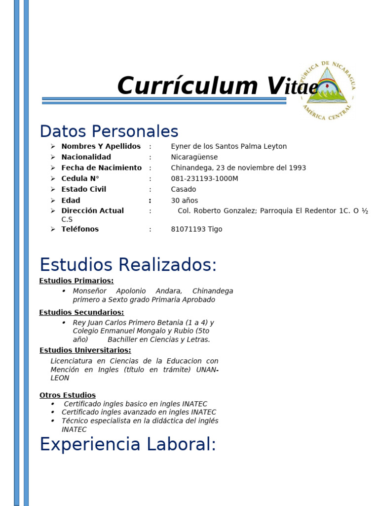 Eyner Curriculum | PDF