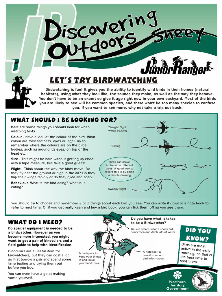 Discovering Outdoors Birdwatching | PDF | Birds | Birdwatching