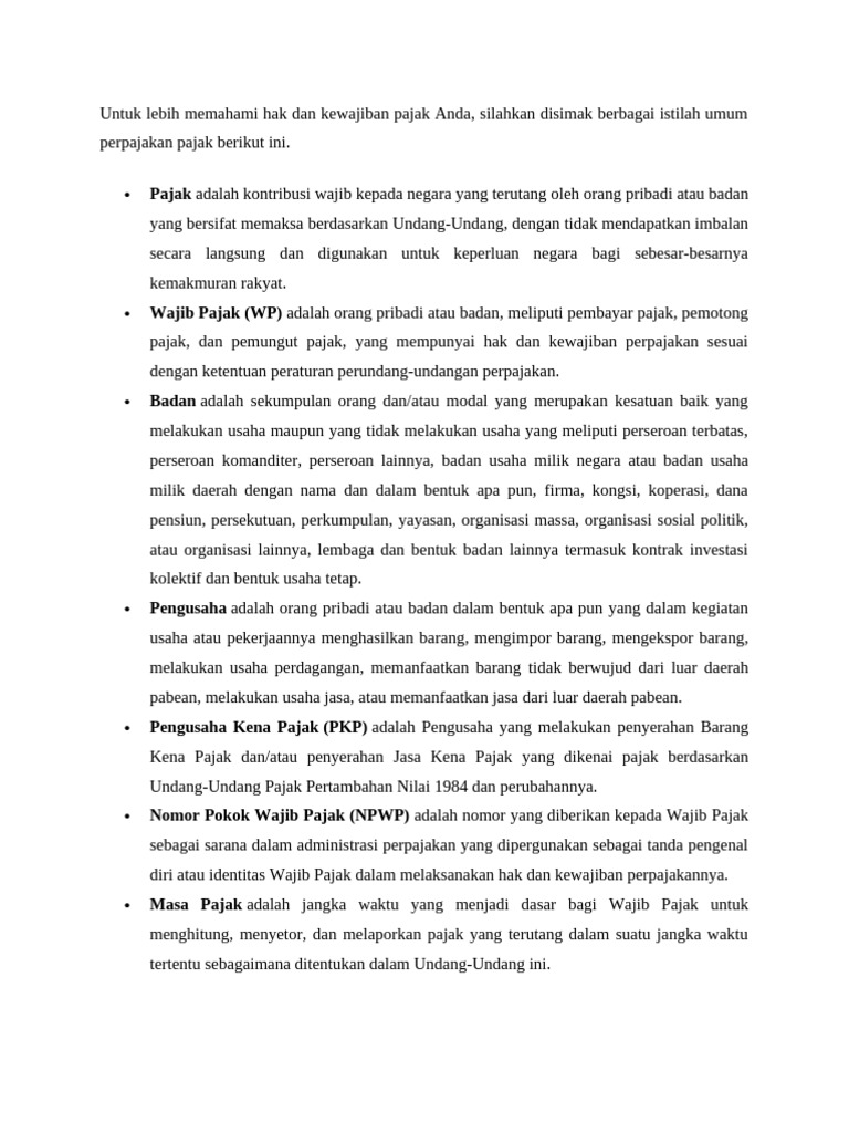 Tugas Quis 1 Perpajakan | PDF