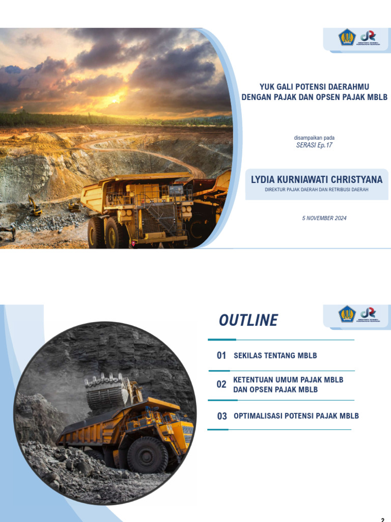 Materi Pajak Dan Opsen Mblb Pdf