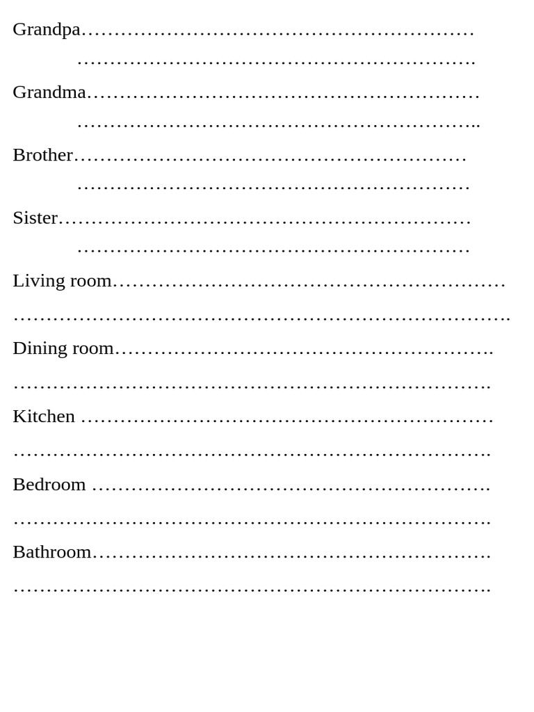 Grandpa | PDF