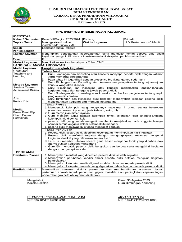 3B. RPL MERDEKA KELAS XII | PDF