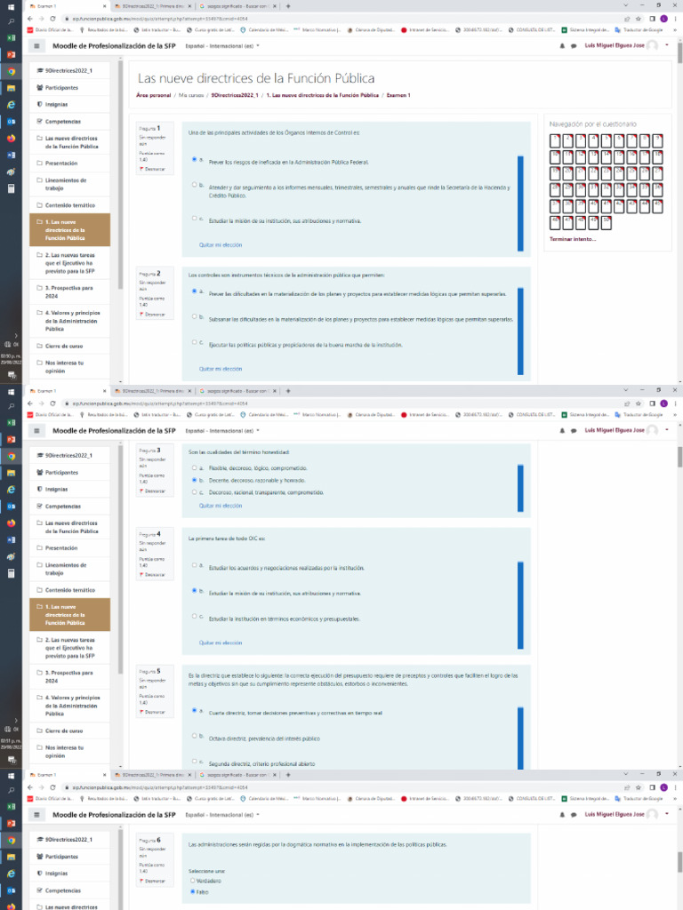 Preguntas Examen 1er Intento | PDF