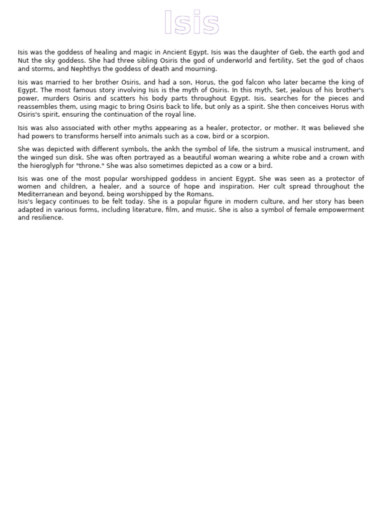 Isis | PDF