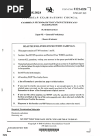 CSEC Integrated Science Paper 2 - June 2024 | PDF