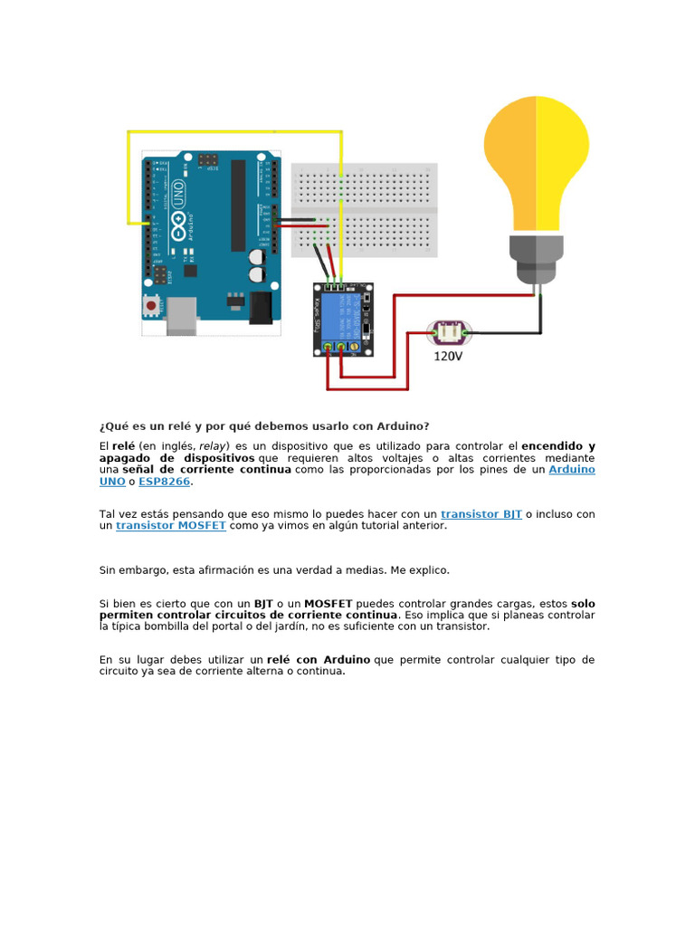 Qué Es Un Relé | PDF | Relé | Red eléctrica