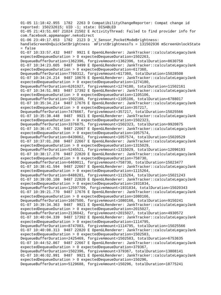 Log | PDF | Computer Engineering | Software
