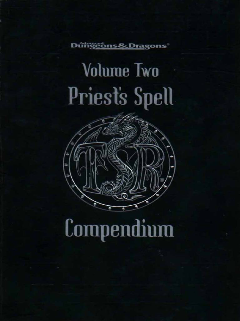 TSR 11421 - Priest's Spell Compendium, Volume Two | PDF