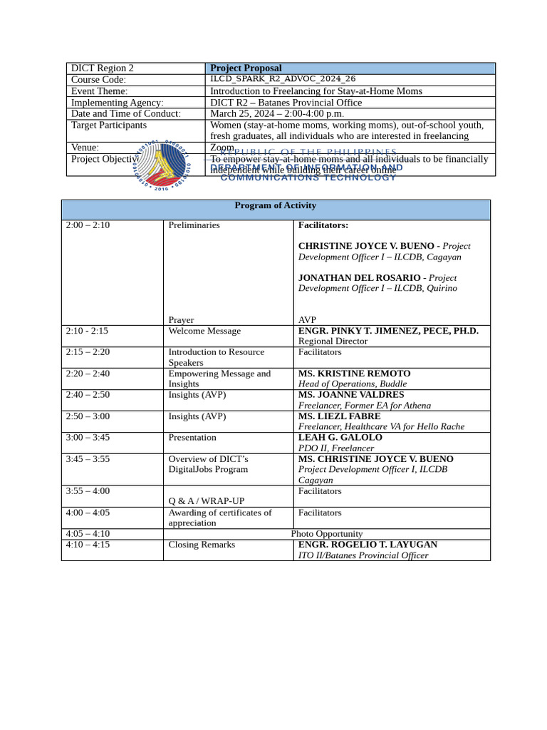 Program-of-Activities (4) | PDF