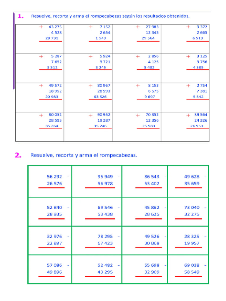 Actividades Vacaciones | PDF