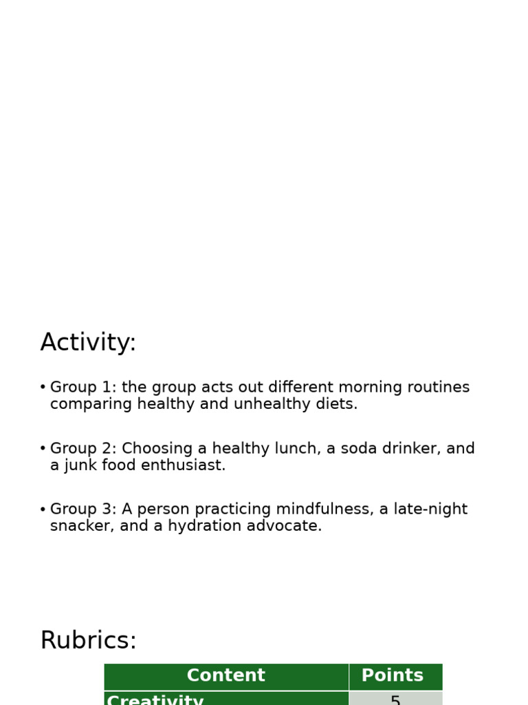 Digestive System Activity | PDF