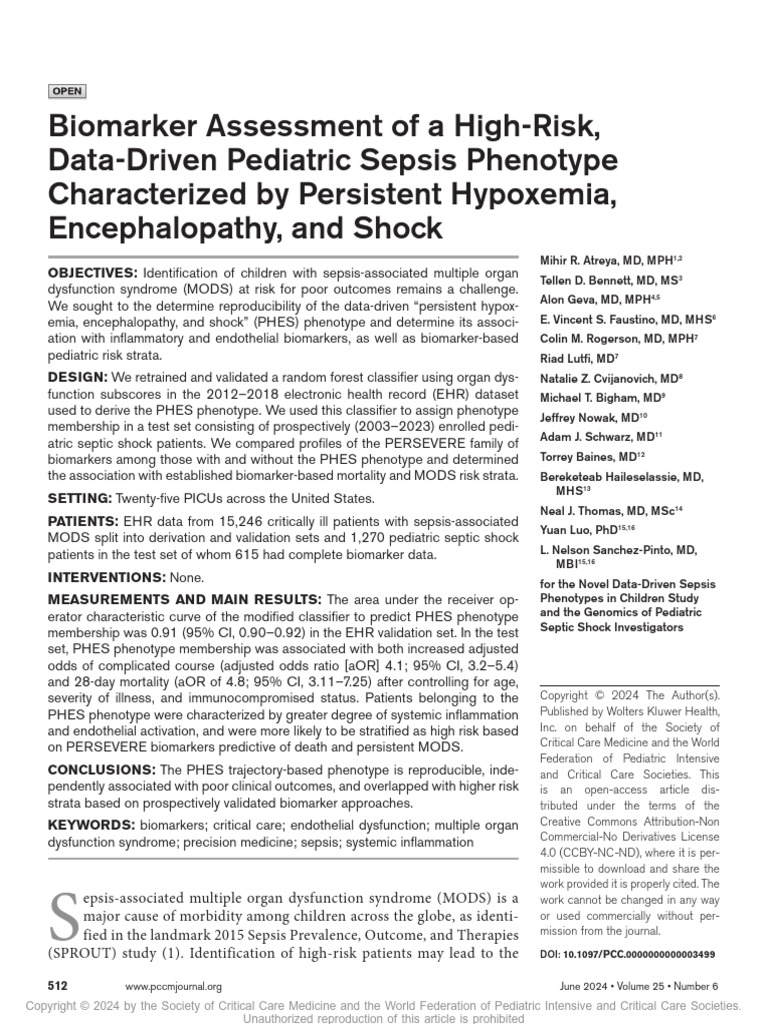 biomarker_assessment_of_a_high_risk,_data_driven.4 | PDF | Sepsis ...