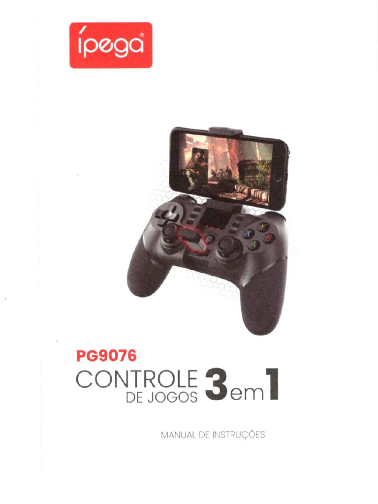 Manual Controle Ipega 9076 | PDF