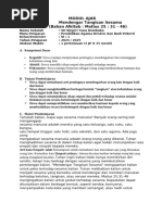 Contoh Modul Ajar Model Problem Based Learning (PBL) | PDF