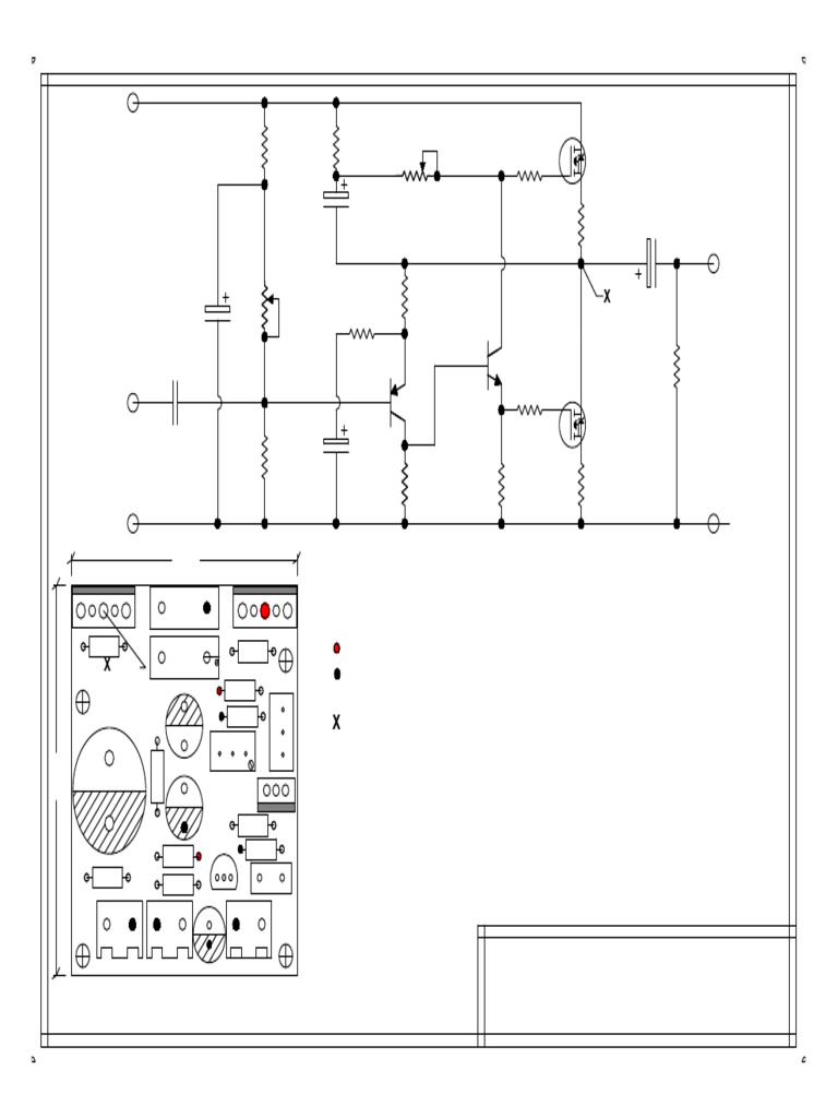 No.4 FET Amp Drawing | PDF | Analog Circuits | Electronic Circuits