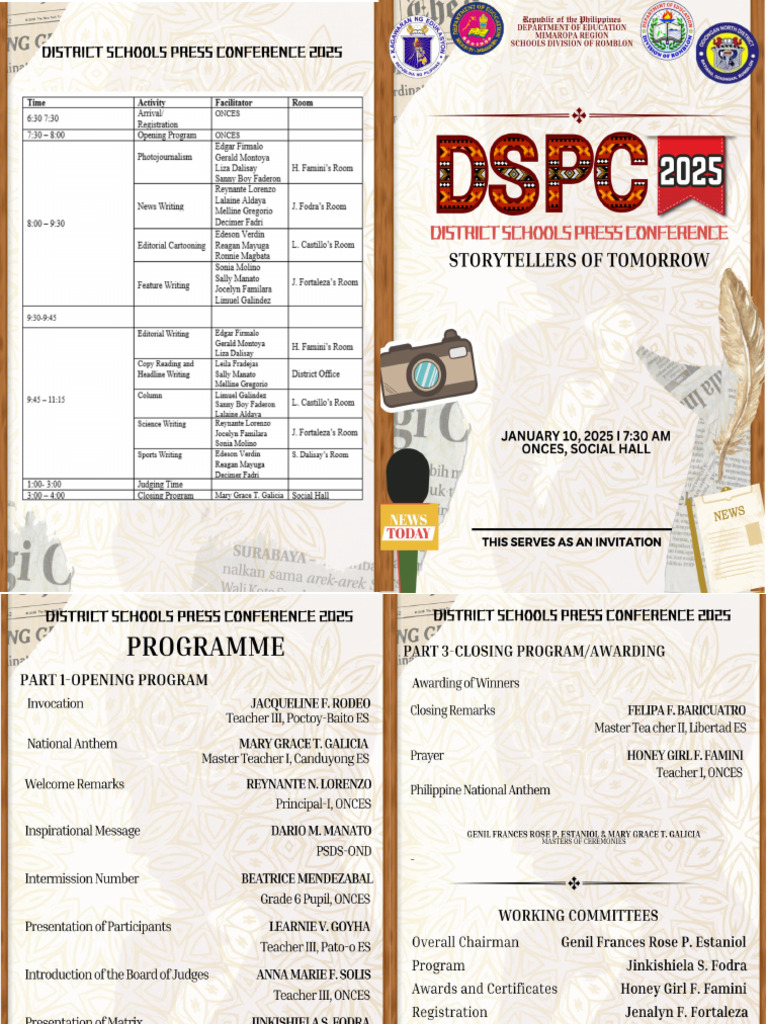 Program-DSPC | PDF