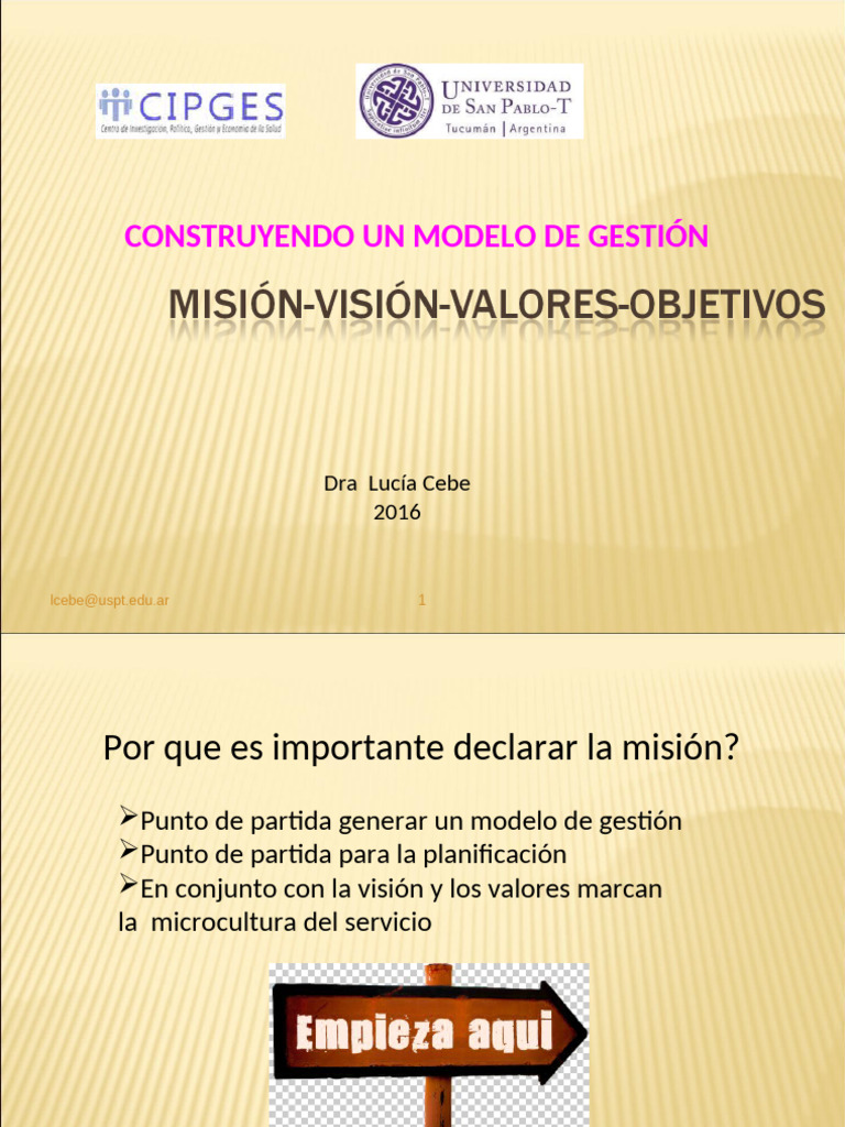 mision -visión -valores | PDF | Calidad (comercial) | Hospital