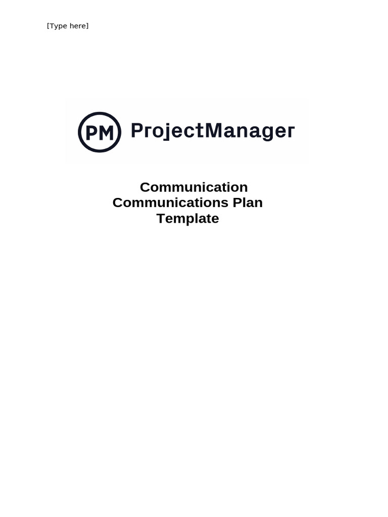 Communication Plan Draft | PDF | Communication | Project Management