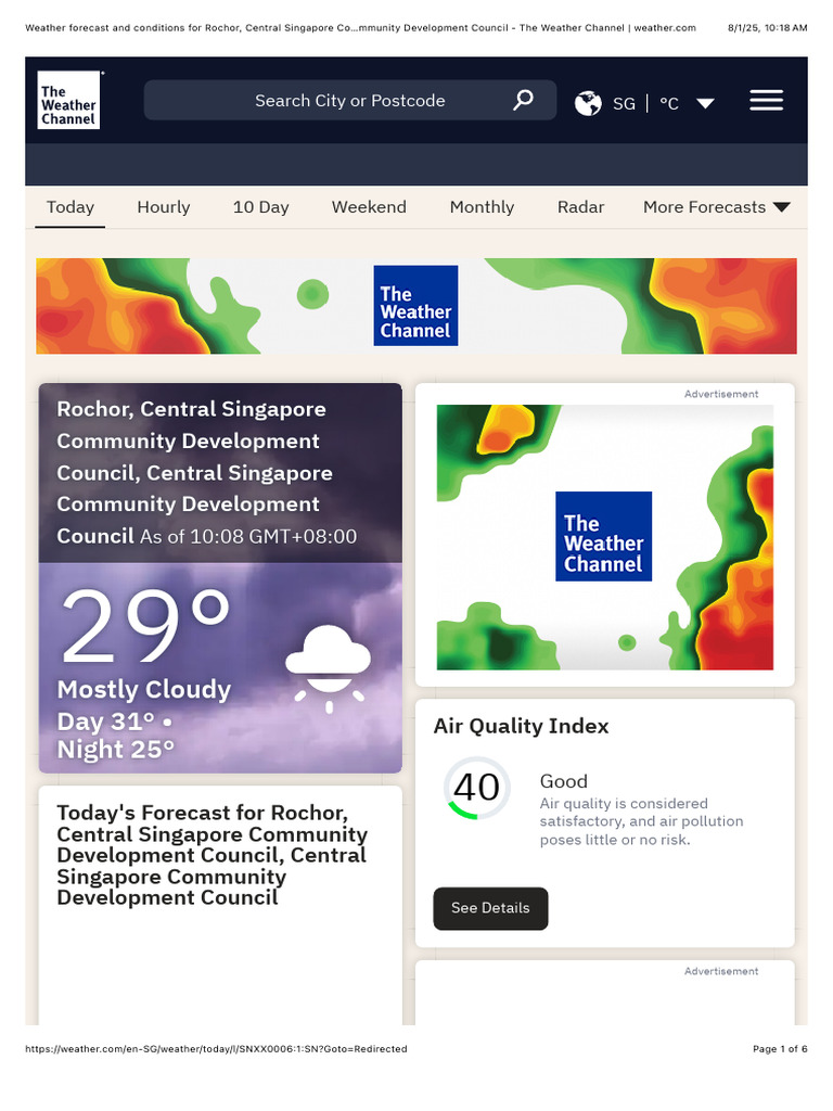 Mostly Cloudy Day 31° - Night 25° | PDF | Weather | Sky