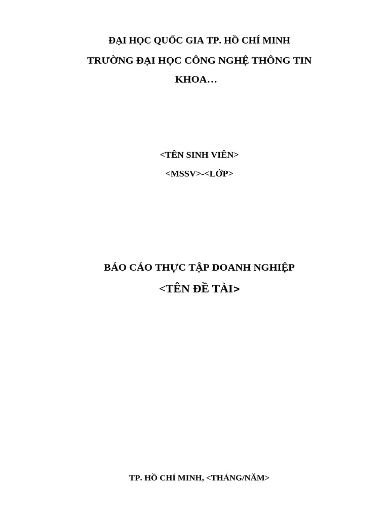 Mau Bao Cao TTDN | PDF