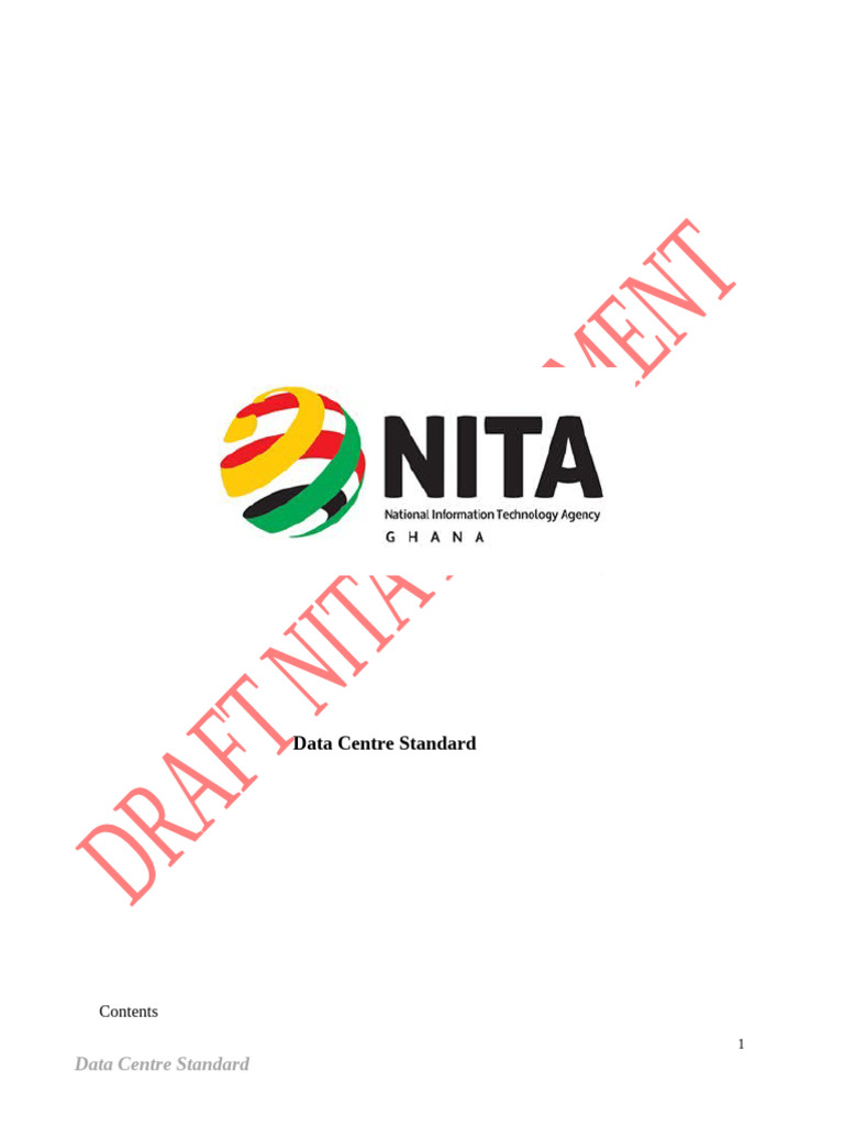 Draft Data Center Standards June | PDF | Data Center | Service Level Agreement