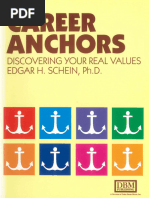 Career Anchors - Edgar Shein | PDF | Autonomy | Leadership