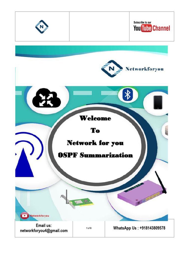 601 Ospf Summarization Pdf Internet Communications Protocols 9966