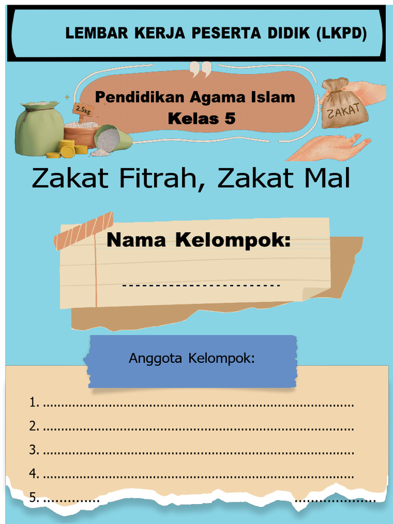 LKPD ZAKAT KLS V_removed | PDF