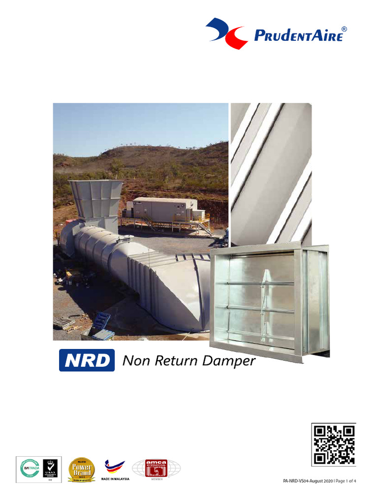 Non Return Damper (NRD) | PDF