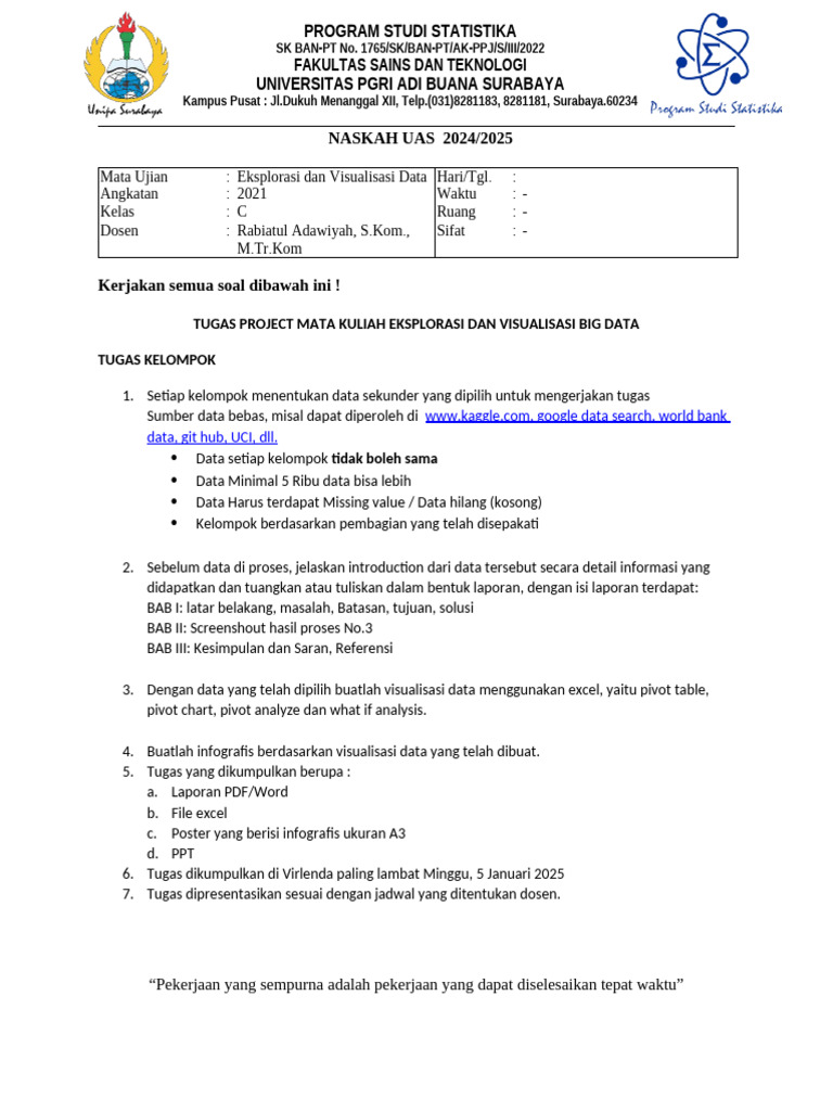 Uas Final Projek | PDF