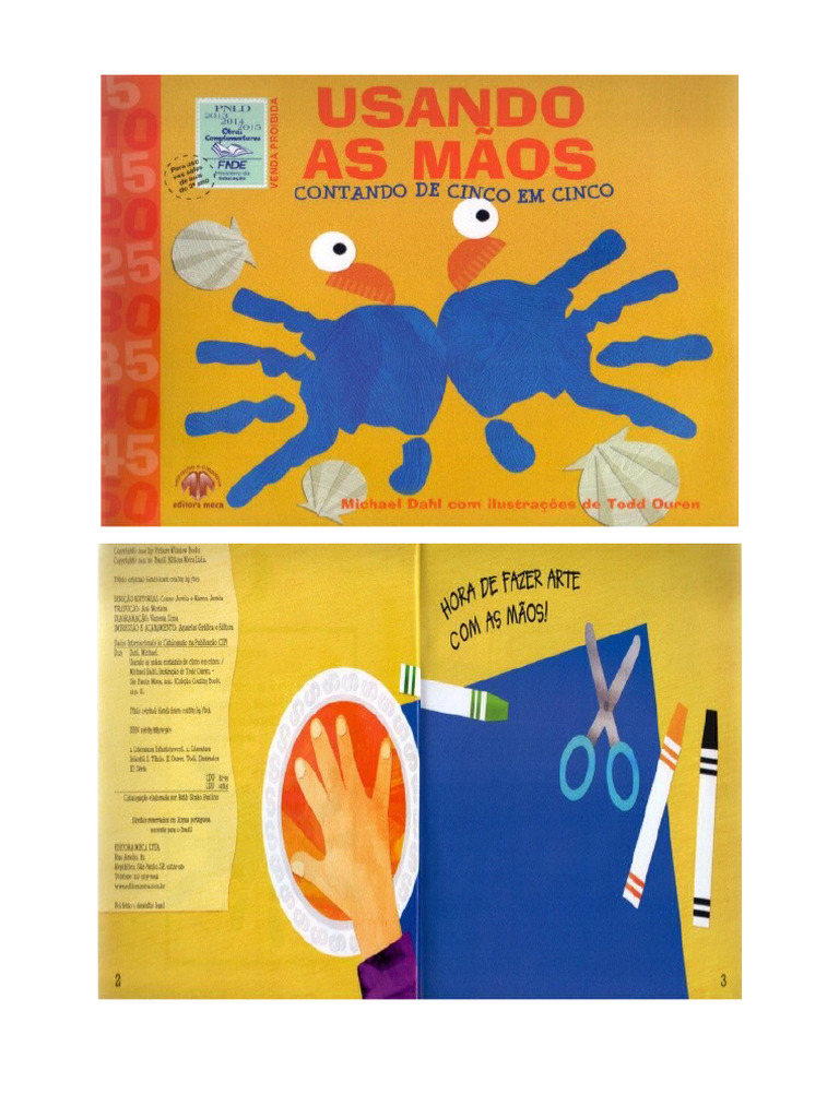 Usando As Mãos - Contando Até 5 | PDF