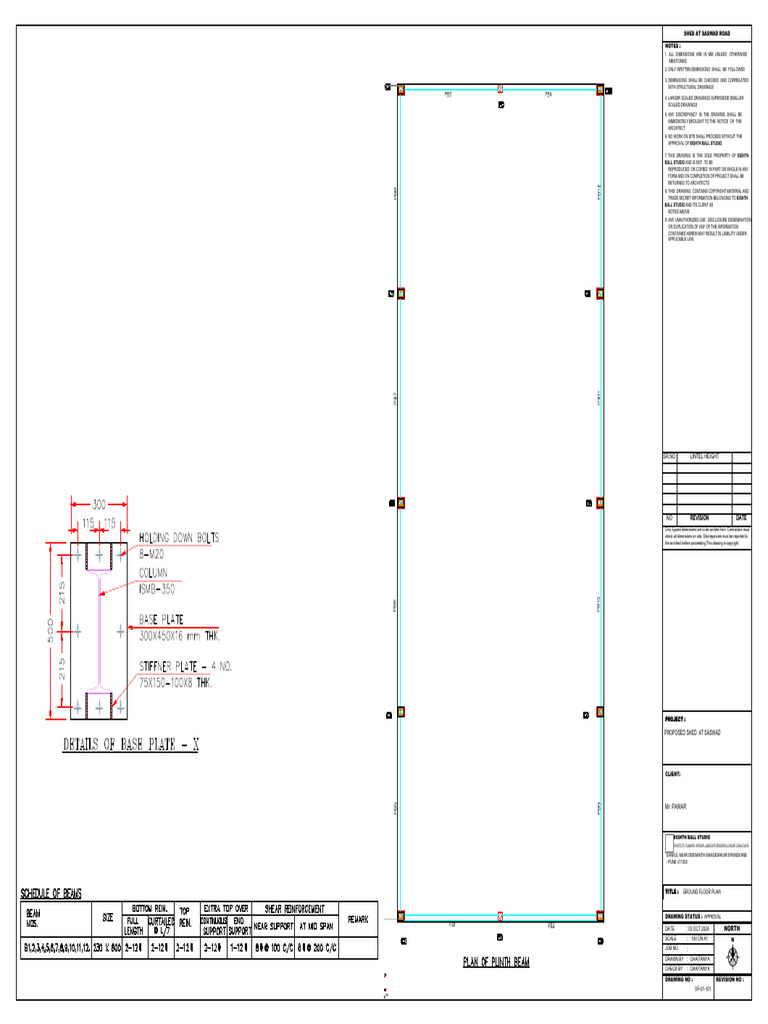 PLINTH & BASE PLATE | PDF