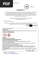 Roundup Mixing Ratios and Dosages | PDF | Litre | Herbicide
