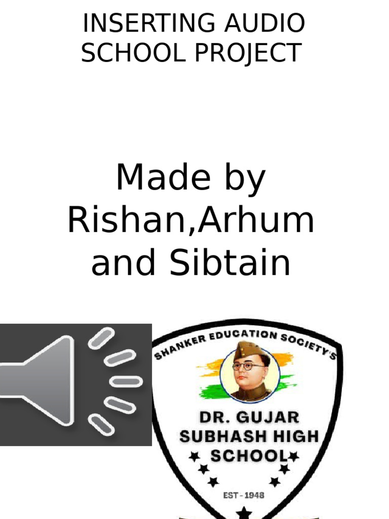 Inserting Audio | PDF