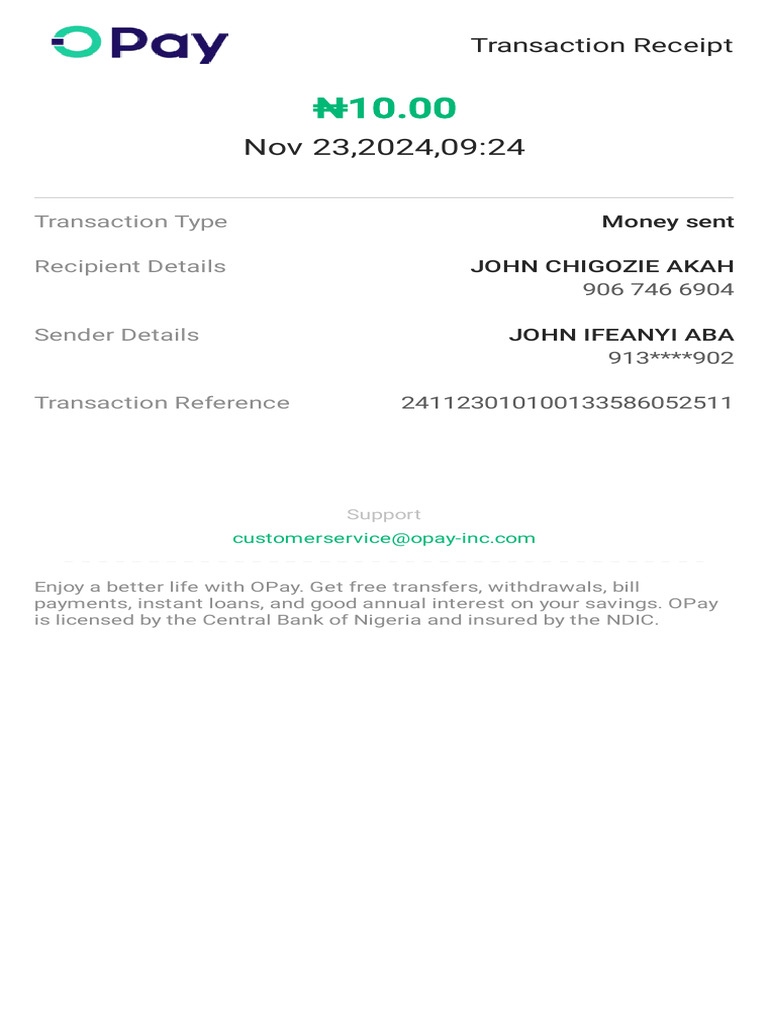 Transaction Receipt-241123010100133586052511 | PDF
