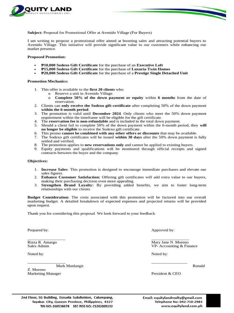 Proposal for Sodexo Gc for Buyers | PDF | Gift Card | Economies