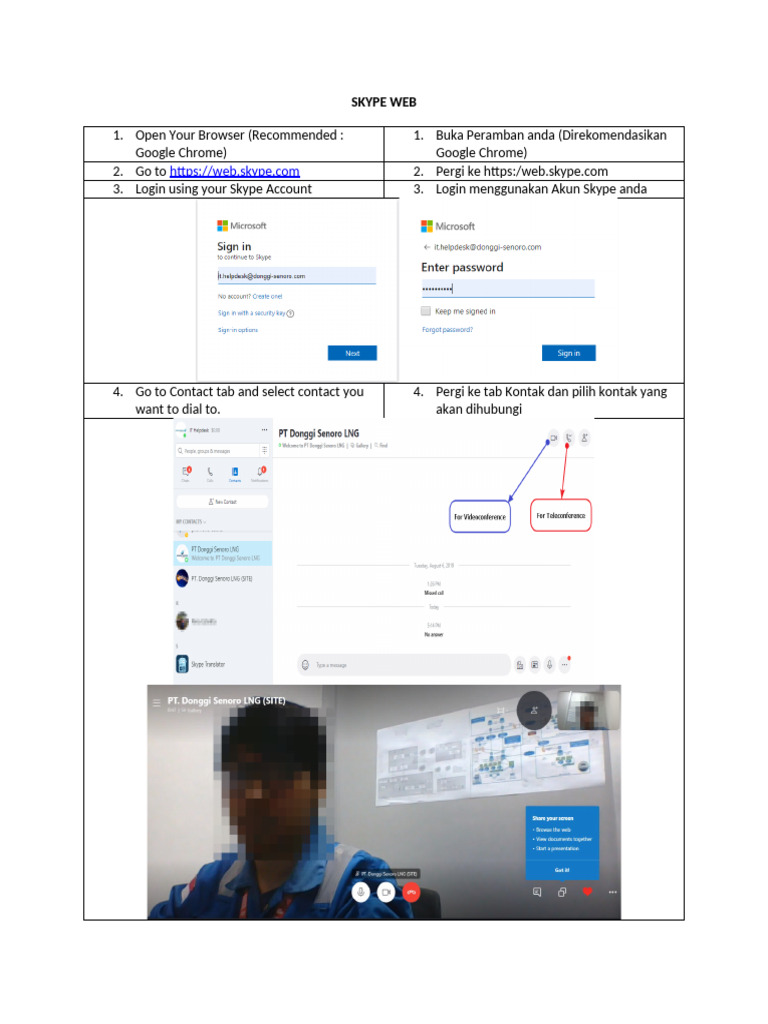 Panduan Penggunaan Skype | PDF
