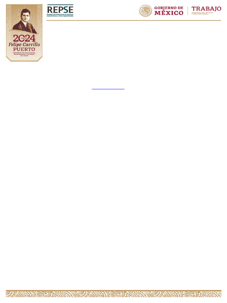 REPSE DIS 2024 | PDF | Gobierno