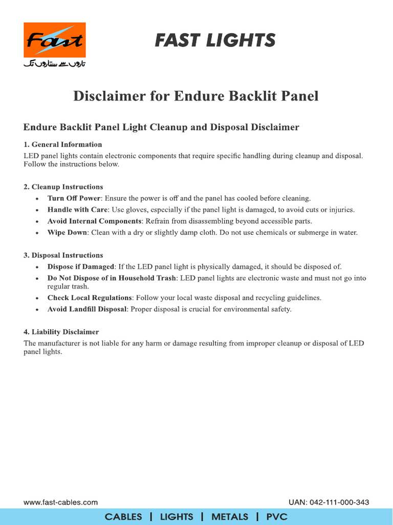 Product Disclaimers 2 | PDF