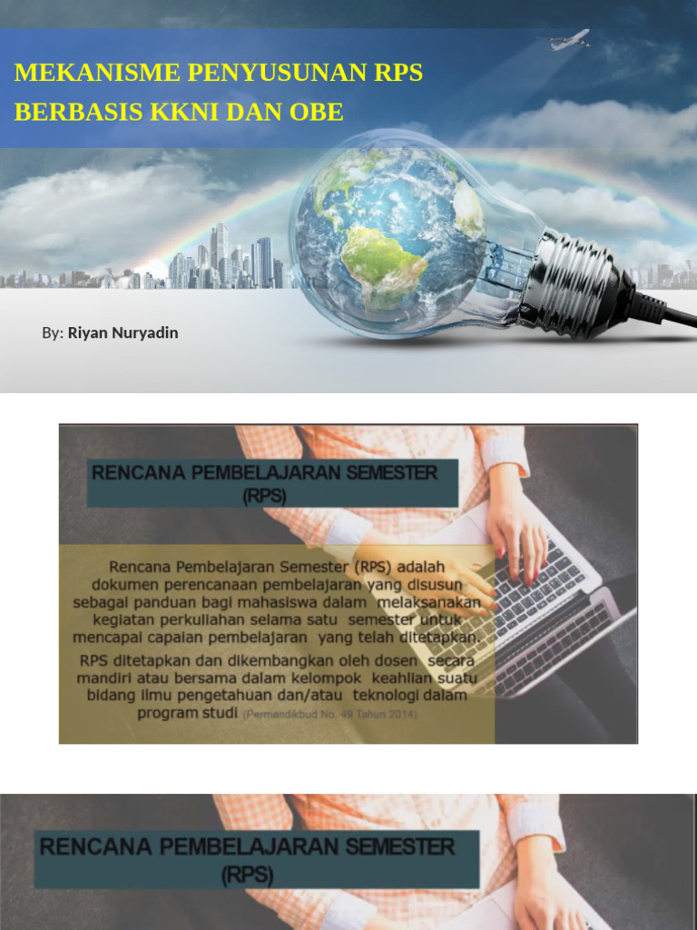 Mekanisme Penyusunan RPS Berbasis KKNI OBE | PDF