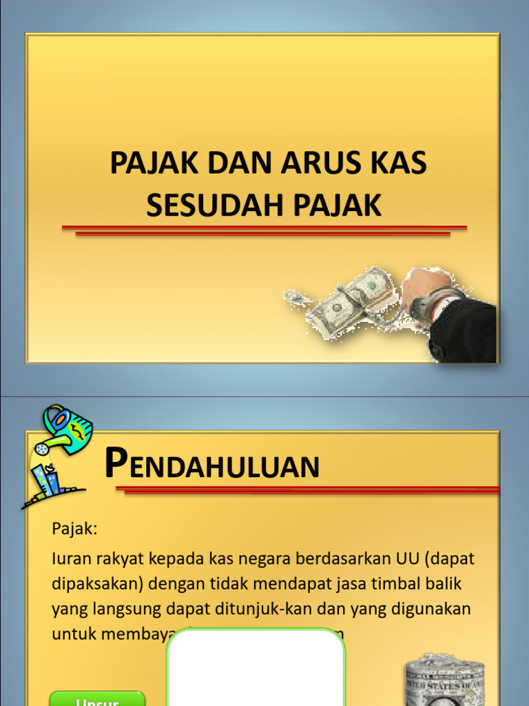 12_Pajak & Arus Kas Sesudah Pajak | PDF