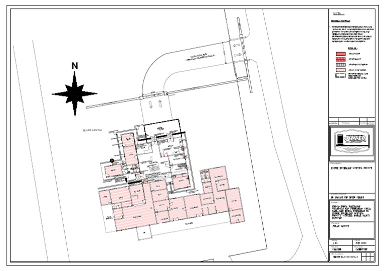 Pelan Layout Ruang Parkir dan Fasilitas | PDF