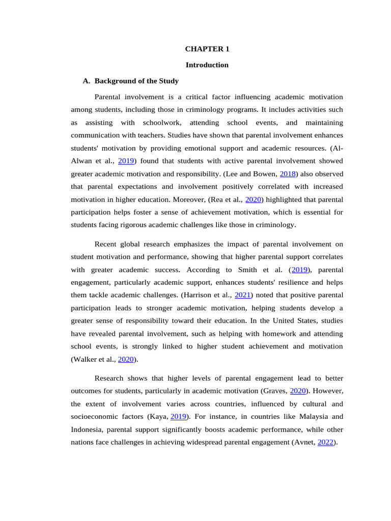 Chapter 1 - Revised | PDF | Motivational | Motivation